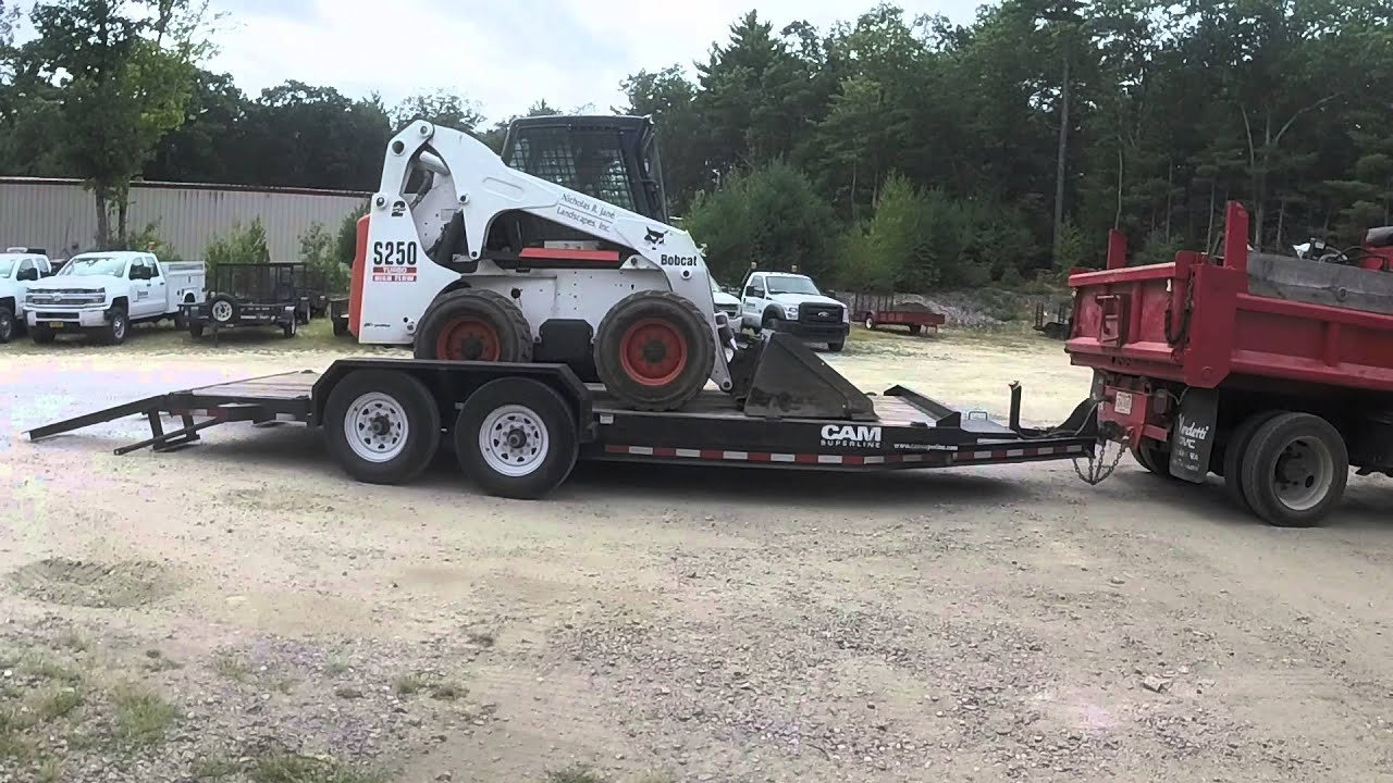 How To Load A Skid Steer On A Trailer? - SkidSteer.0nline