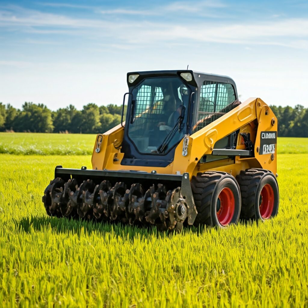 What Is a Skid Steer Rototiller and How to Use It?