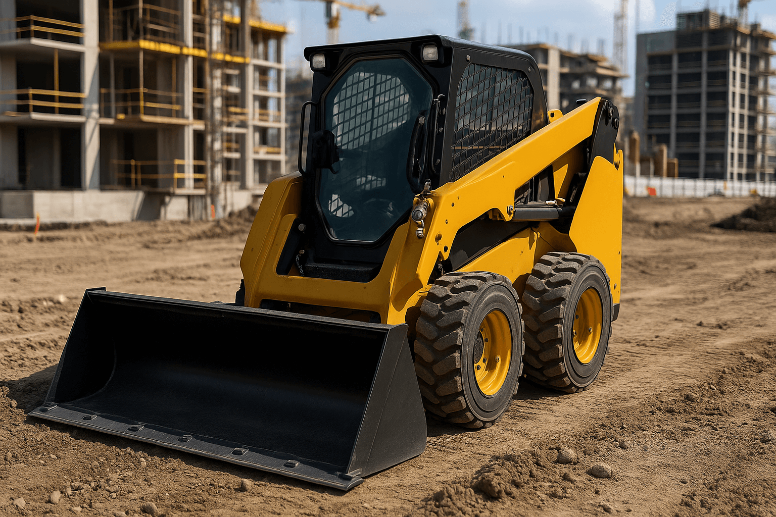 Skid Steer Bulldozer Blade Attachment | Skidsteer.Online